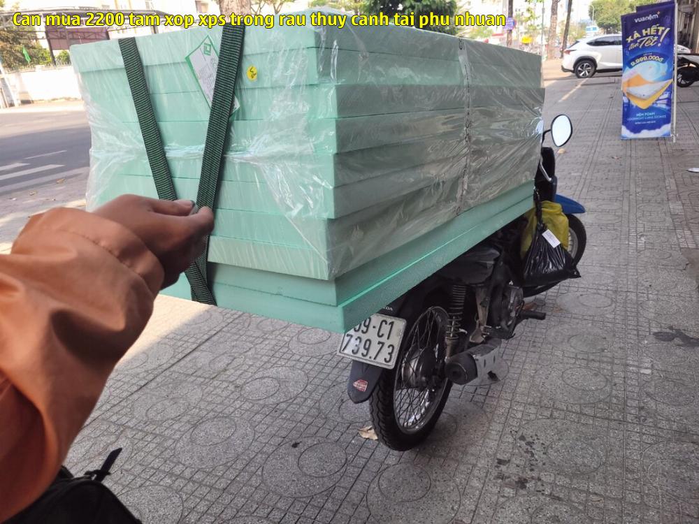 Cần mua 2200 tấm xốp XPS trồng rau thủy canh tại Phú Nhuận